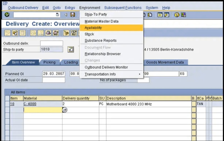 【SAP供应链】可承诺（ATP）：如何配置SAP ATP